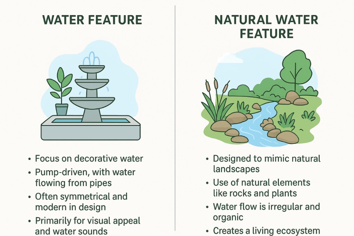 Taman Impian Dimulai dari Natural Water Feature Profesional